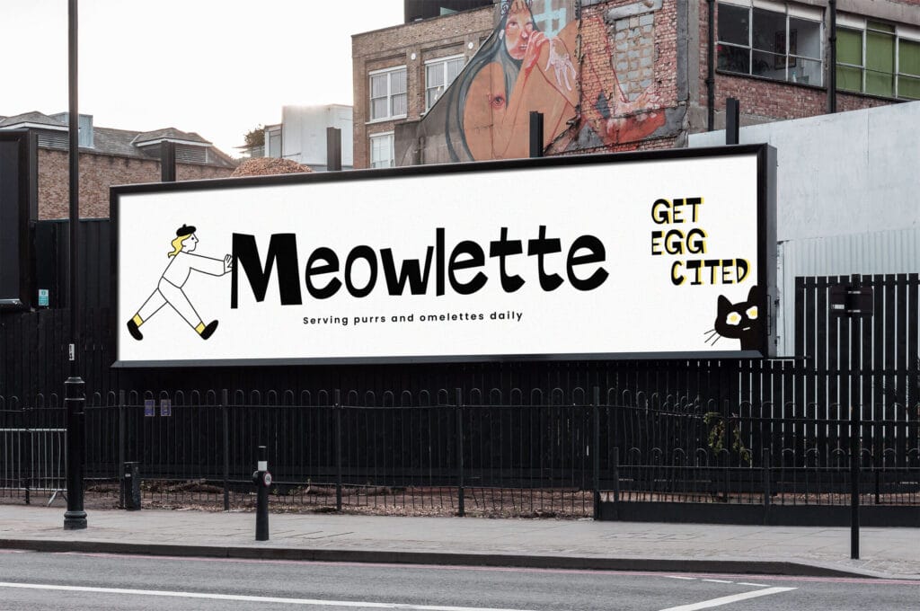 Brandlic’s Meowlette Identity Is a Playful Masterclass in Breakfast ...